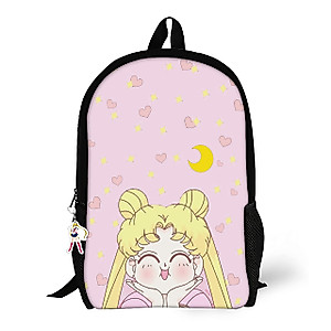 Unisex Backpack Anime Cartoon Bag Casual Backpack Travel Laptop Bag