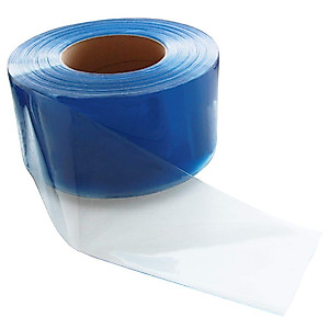 VIZ-PRO Freezer PVC Curtain Strip for Walk in Freezers, Coolers & Warehouse Doors, 164' Length x 8" Width x 0.08" Thick