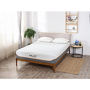 MLILY Fusion Supreme King Memory Foam Hybrid Mattress 11.5 Inch, Gel Cooling Mattress Bed in a Box Made in USA,CertiPUR-US Certified Mattress for Back Pain Relief 76"x80"x11.5"