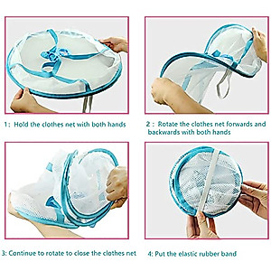 JWCBDY Large Size Sweater Hanging Dryer, 3 Tier Folding Drying Rack, Lay Flat to Dry Mesh Clothes Hanger for Sweater, Delicates and Swimsuit(30.3X24.4X30.7 in/1PCS)