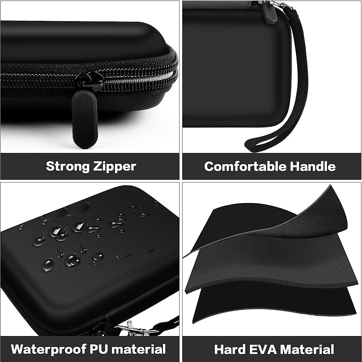 Reeds Case Compatible with Vandoren/for D'Addario Woodwinds/for Sovvid/for Glory Saxophone Clarinet Reeds. Storage Holder for 12 pcs Reed and Humidity Pack (Box Only) -Grey Inner