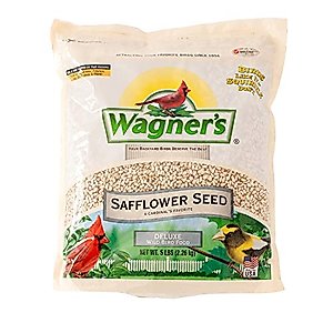 Wagner's 57075 Safflower Seed Wild Bird Food, 5-Pound Bag