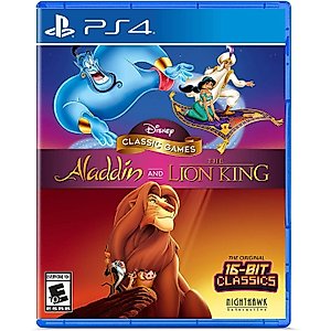 Disney Classic Games: Aladdin and The Lion King - PlayStation 4