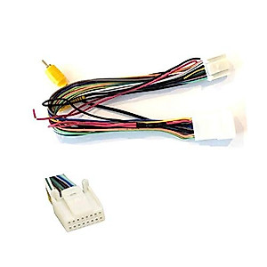 Add Backup Reverse Camera to Factory Nav/Display Car Stereo or Retain OEM Factory Camera to Aftermarket Stereo Wire Harness for Select Hyundai/Kia- No OE NAV - Compatible Vehicles Listed Below