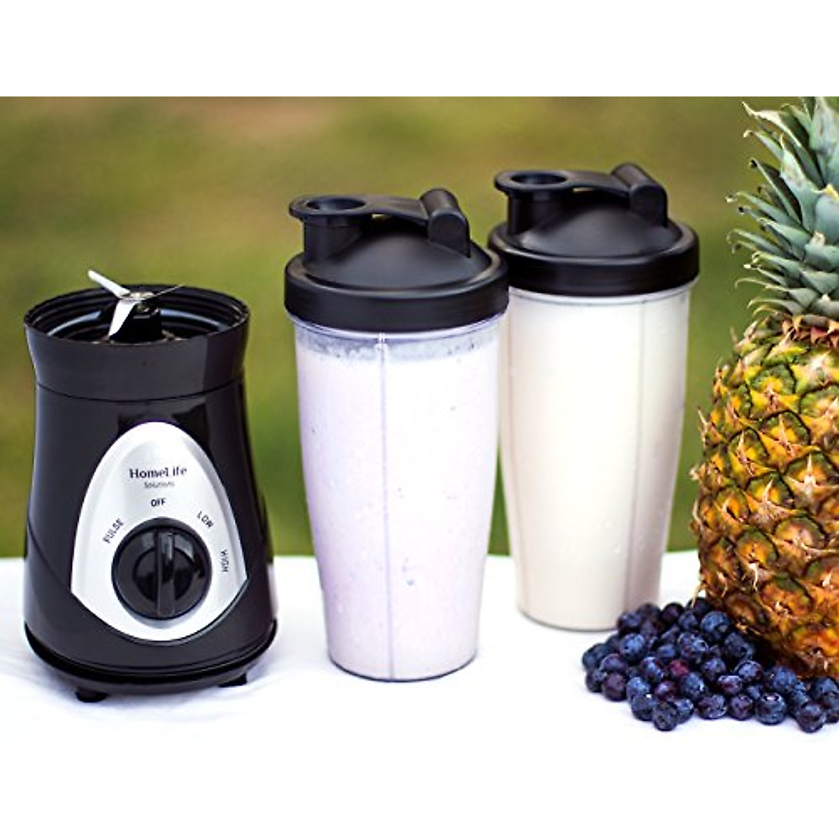 HomeLife Solutions 28 Oz Personal Blender with Two To-Go Mugs