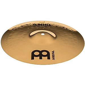 Meinl 12" Splash Cymbal - Classics Custom Brilliant - Made In Germany, 2-YEAR WARRANTY (CC12S-B)
