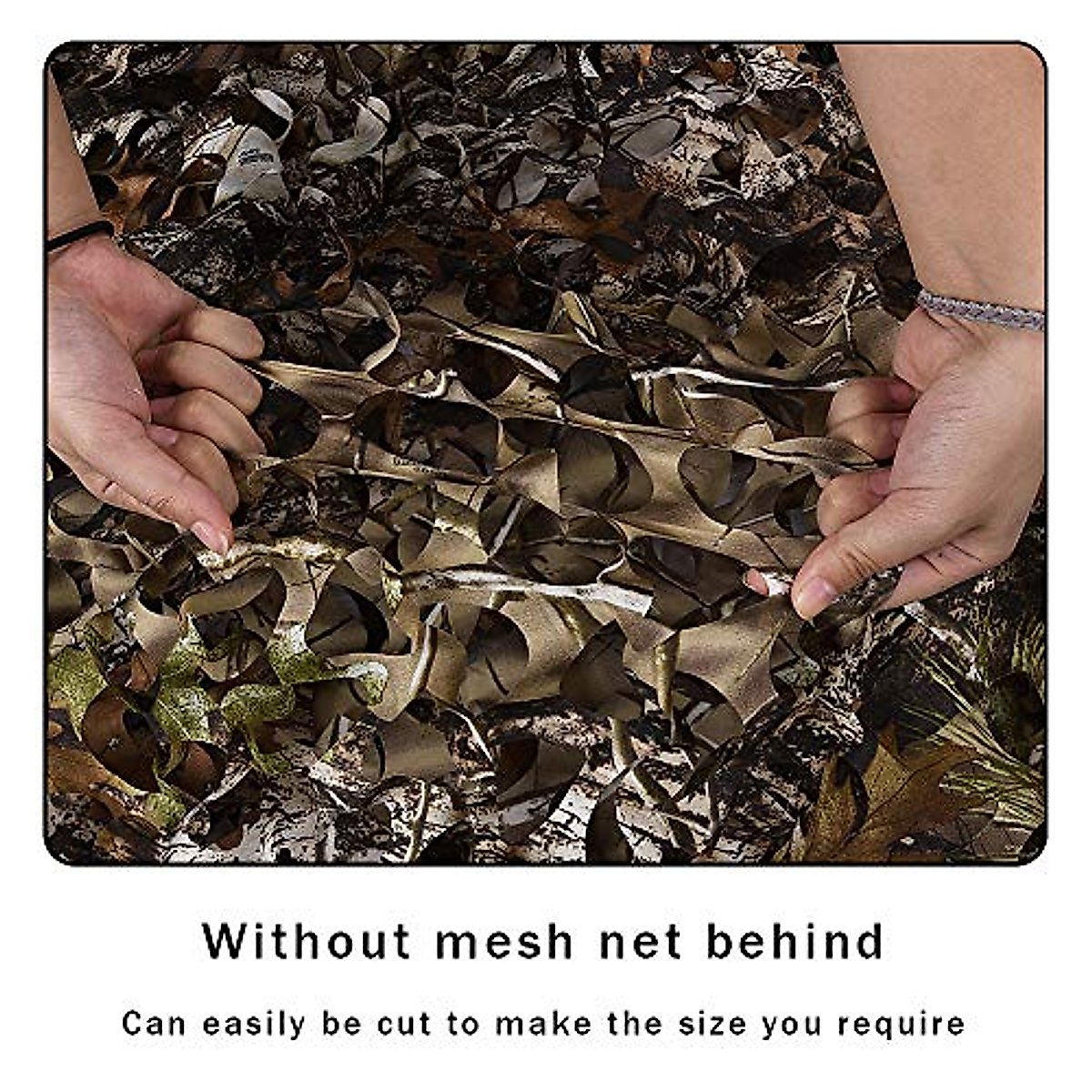 HYOUT Camo Netting Camouflage Netting Jungle Camo Net for Hunting Woodland Shooting Blinds Camping Military Party Decoration Watching Hide