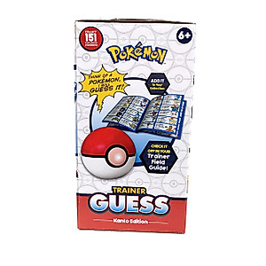Pokemon Trainer Guess - Kanto Edition Toy, I Will Guess It! Electronic Voice Recognition Guessing Brain Game Pokemon Go Digital Travel Board/ Toys