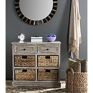 Safavieh American Homes Collection Herman Vintage Grey Storage Unit