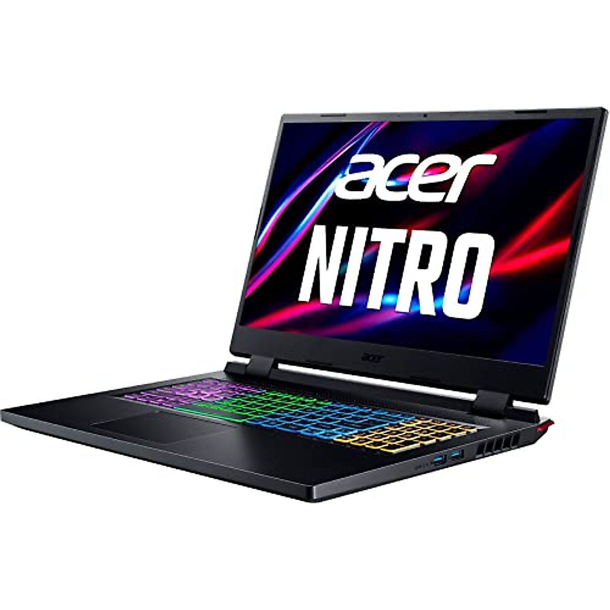 Acer Newest Nitro AN517 17.3" IPS 144Hz FHD Gaming Laptop, Intel 12-Core i5-12500H, 16GB RAM DDR4 1TB NVMe SSD, NVIDIA RTX 3050, Killer WiFi 6, RJ-45, Backlit Keyboard, Windows 11 Home