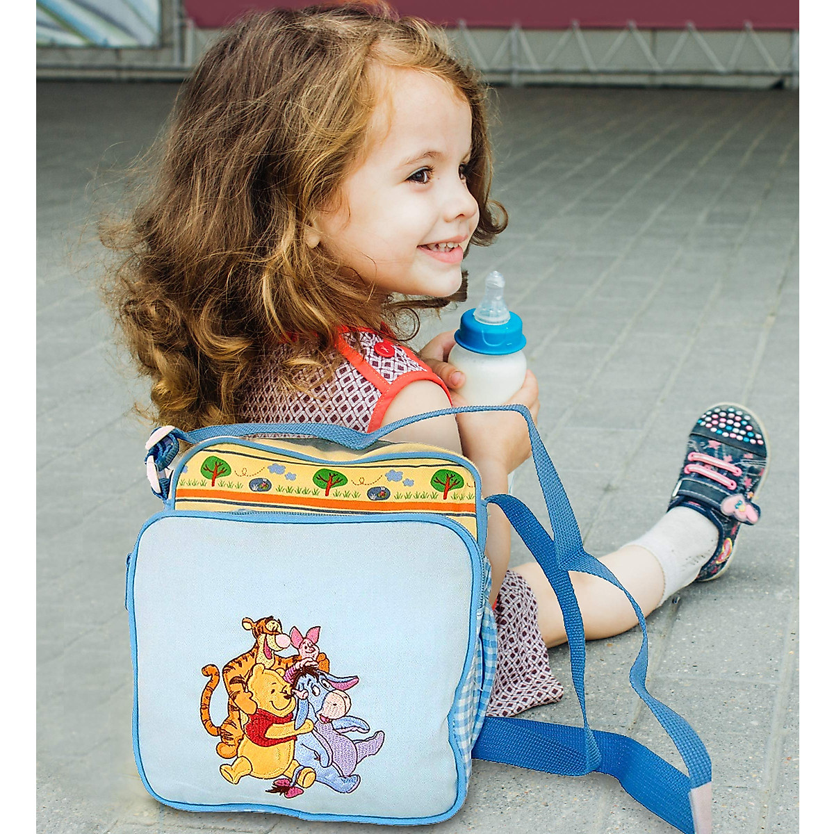 Disney Winnie the Pooh Mini Diaper Bag - Blue