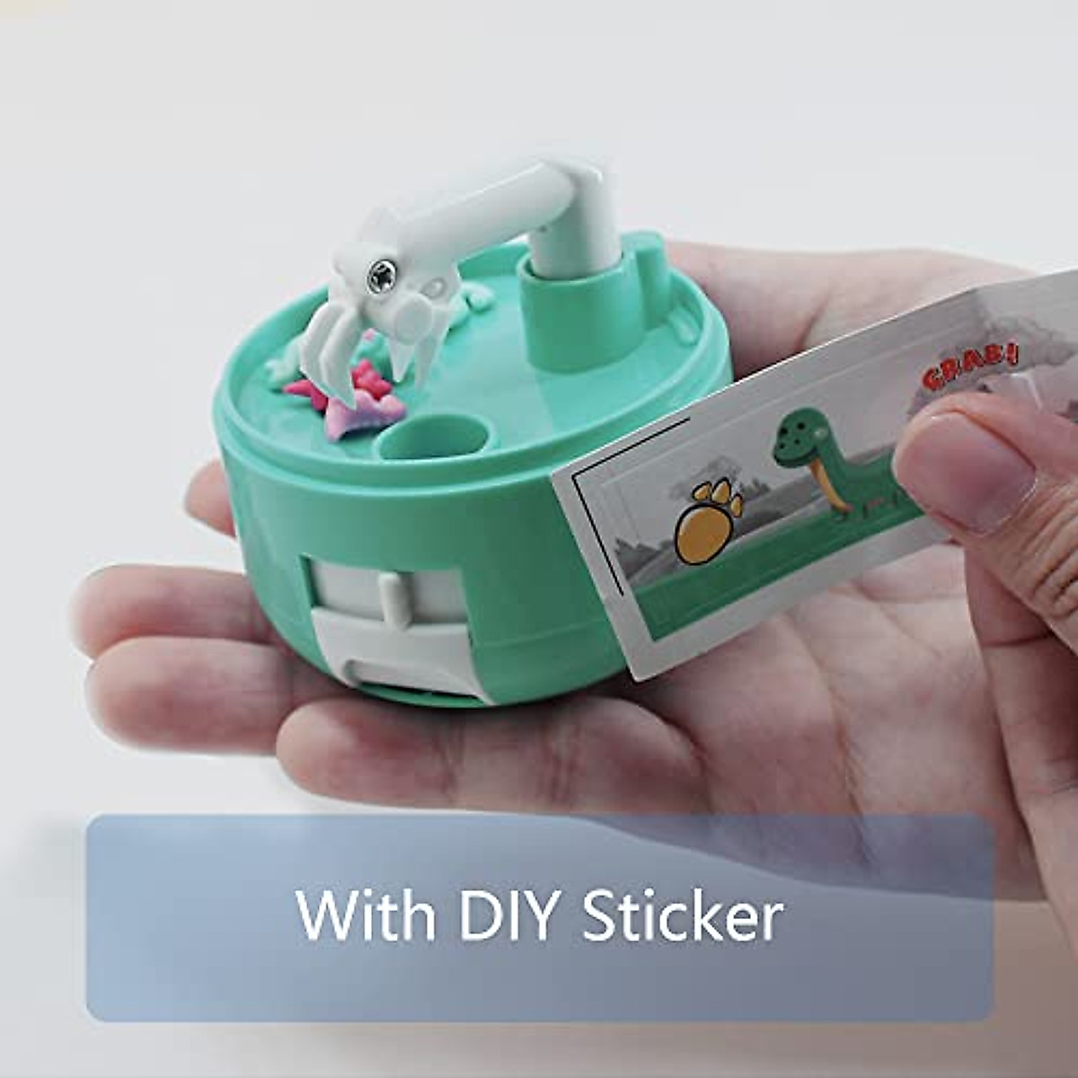 Mini Claw Machine Toys for Kids & Adults with Mini Dinosaur Figures Claw Machine Prizes, Mini Stuff Things that Actually Work, Mini Arcade Game Miniature Novelty Toys for 3+ Year Old Boys & Girls