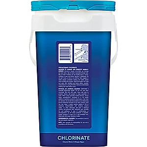 CLOROX Pool&Spa XtraBlue 3” Chlorinating Tablets, Kills Bacteria & Stops Algae, 35 LB
