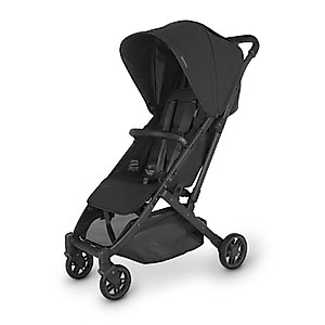 MINU V2 Stroller-Jake (Charcoal/Carbon/Black Leather)+ Travel Bag for MINU and MINU V2