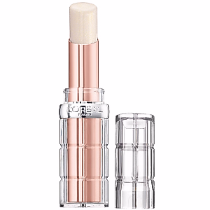 L'Oreal Paris Makeup Colour Riche Plump and Shine Lipstick, for Glossy, Radiant, Visibly Fuller Lips with an All-Day Moisturized Feel, Lychee Plump, 0.1 oz.