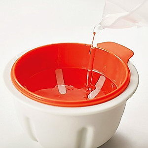 Joseph Joseph M-Cuisine Microwave Egg Poacher, Orange
