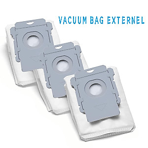 MOYIZA Vacuum Bags 12 Pack for Roomba iRobot i3 i7 j7 i5 i4 i8 s9 Replacement Dirt Disposal Bags