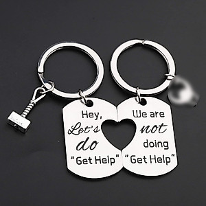 Lywjyb Birdgot Thor And Loki Keychain(Thor And Loki ky set)