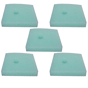 AUMEL 537186301 5pcs Pre Air Filter Kit For Husqvarna 123L 223L 223R 322C 322L 322R 323L 323RJ 325CX 323HE3 323P4 325E X series 325HDA55X 325HDA65X 325HE3 325HE3X 325HE4 325HE4X Trimmers part.