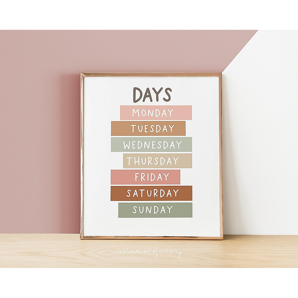 365DOROTEYA Abc Wall Art - Playroom Wall Art, Alphabet Print, Kids World Map, Kids Abc Poster, Educational Room Decor Maps Of The World And United States Set 6 11X14