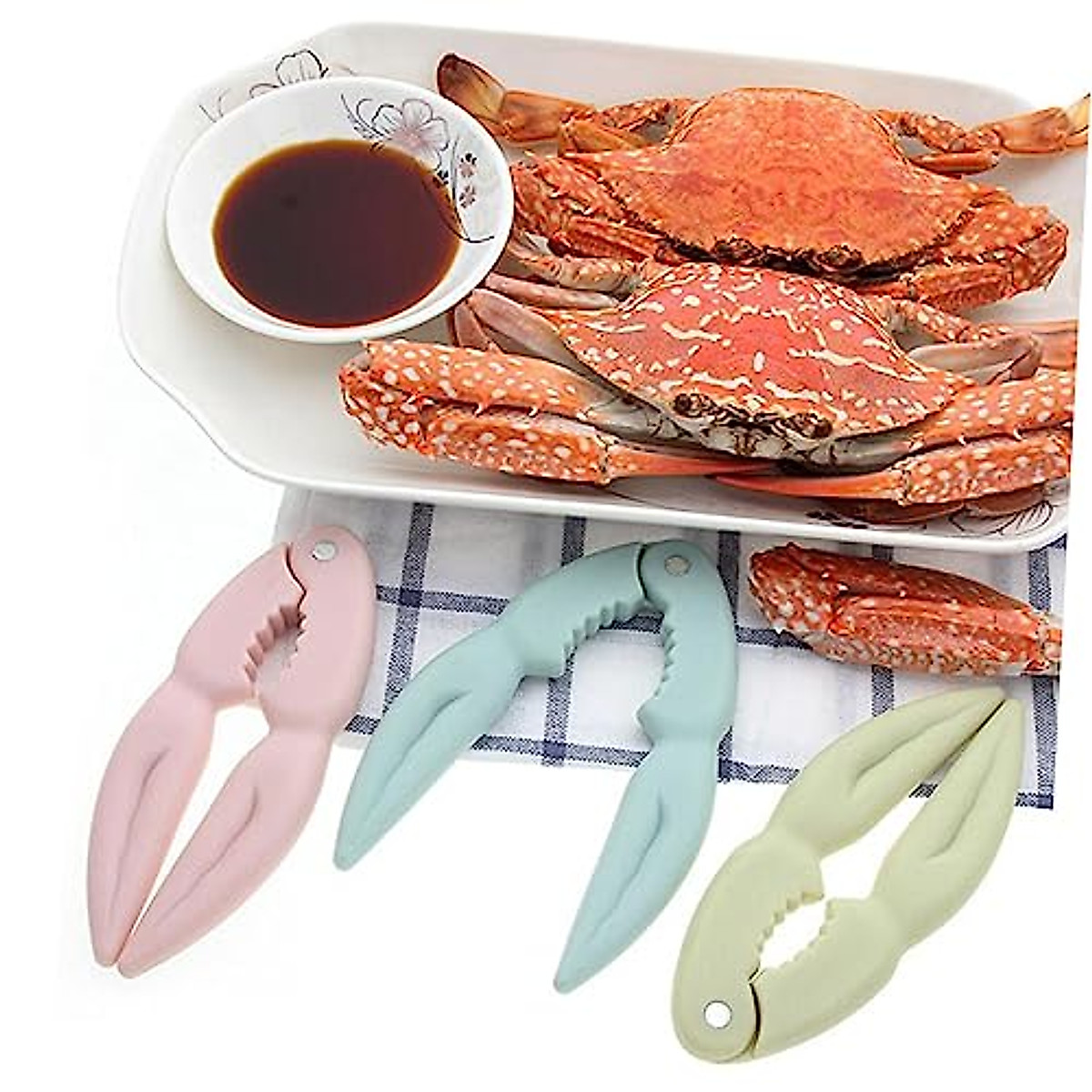Biscuits Cookies Nut Machine Plastic Clips Nut Plastic Nut Clips Lobster Crab Leg Tool Bottle Opener Chestnut Supplies Nutcracker Plastic Lobster Crackers Gift Cookies