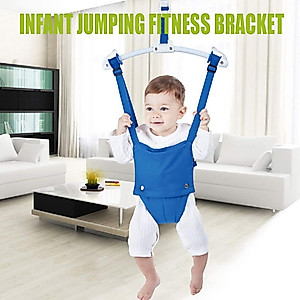 DiLiDiLi Baby Door Jumpers and Bouncers Exerciser with Door Clamp Adjustable Strap Baby Door Jumper for Baby Toddler Infant 6-24 Months Indoor Baby Door Jumper
