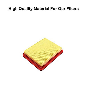 MOWFILL 2 Pack 951-15245 Air Filter Replace for MTD 951-15245 751-15245 Cub Cadet 490-200-M065 Fits 159cc 1X65 5X65 6X65 8X65 Engines, 196cc 5X70 6X70 7X70 Engines SC 700 E Self Propelled Lawn Mowers