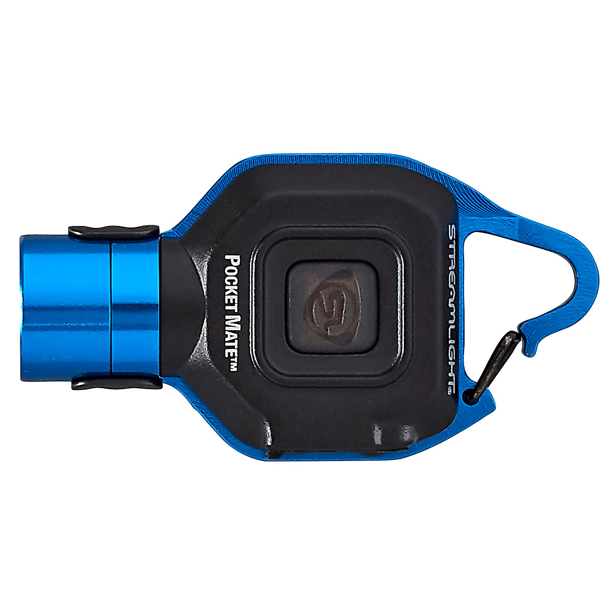 Streamlight 73302 Pocket Mate 325-Lumen Pocket Keychain/Clip-on USB Rechargeable Flashlight, Blue