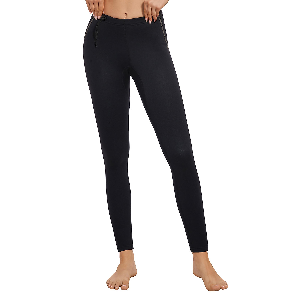 Lemorecn Wetsuit Pants Women 1.5mm Neoprene for Swimming Canoeing Snorkeling Scuba Kayaking(1011-L)