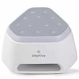 Brown Noise Machine with Night Light - White Noise Maker - Portable Sleep Sound Machine for Baby Kids Adult - Travel Baby Soother - Include Pink Noise Thunderstorm Ocean Rain Nature Sound & Fan Noise