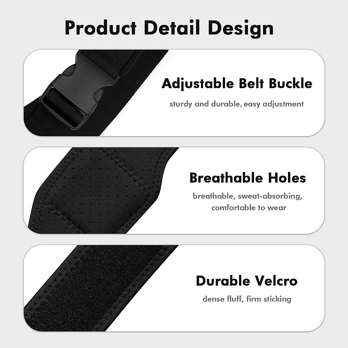 AMVR 5-Pcs Full Body Straps for HTC Vive VR Tracker/Tracker(3.0) - Adjustable Waist Belts, Wrist Band Accessories (Tracker Sold Separately)