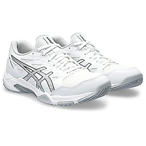 ASICS Women's Gel-Rocket 11 Volleyball Shoes, 6, White/Pure Silver
