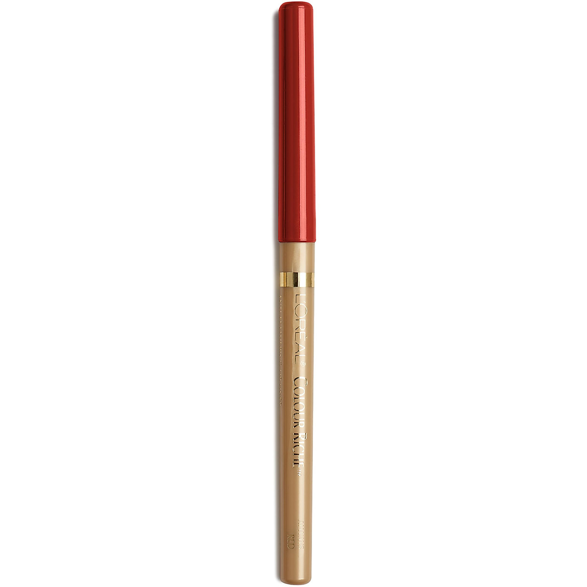 L’Oréal Paris Colour Riche Lip Liner Pencil, Creamy Lip Liner with Omega 3 and Vitamin E, 765 Always Red (Red)