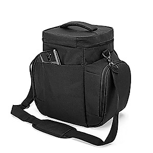 Trunab Console Carrying Case Compatible with Xbox Series X, Travel Bag with Multiple Storage Pockets for Xbox Controllers, Games, Cables, Portable Hard Disk and Other Accessories (Patent Pending)