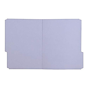 Amazon Basics File Folders, Letter Size, 1/3 Cut Tab, Lavender, 36-Pack