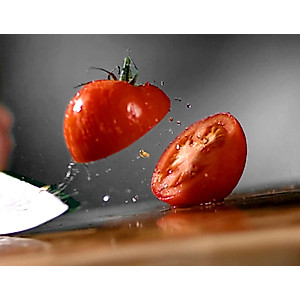 enowo Kitchen Knife Set with Block, 14 Pieces German Stainless Steel Knife Block Set, Hollow Handle Chef Knife Set Built-in Sharpeners Right