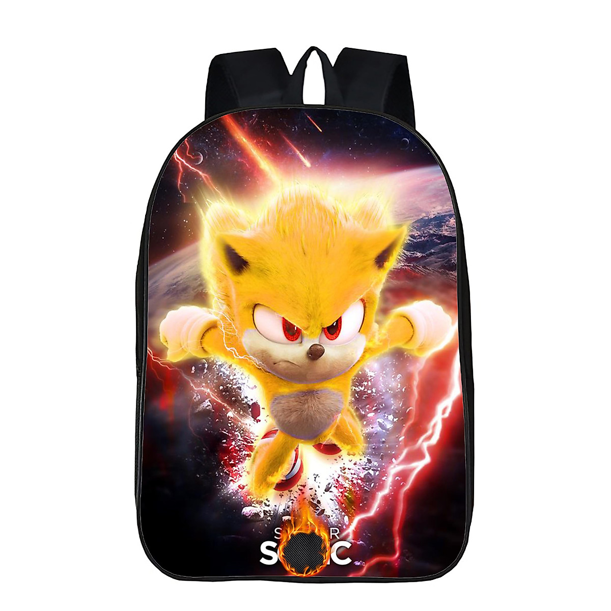 LMUCYISYIS Cute Hedgehog Backpack for School, 17 Inch Cartoon School Bag Large Capacity Bookbag Outdoor Travel Laptop Bag for Boys Girls Teens Gift (Cartoon 01)