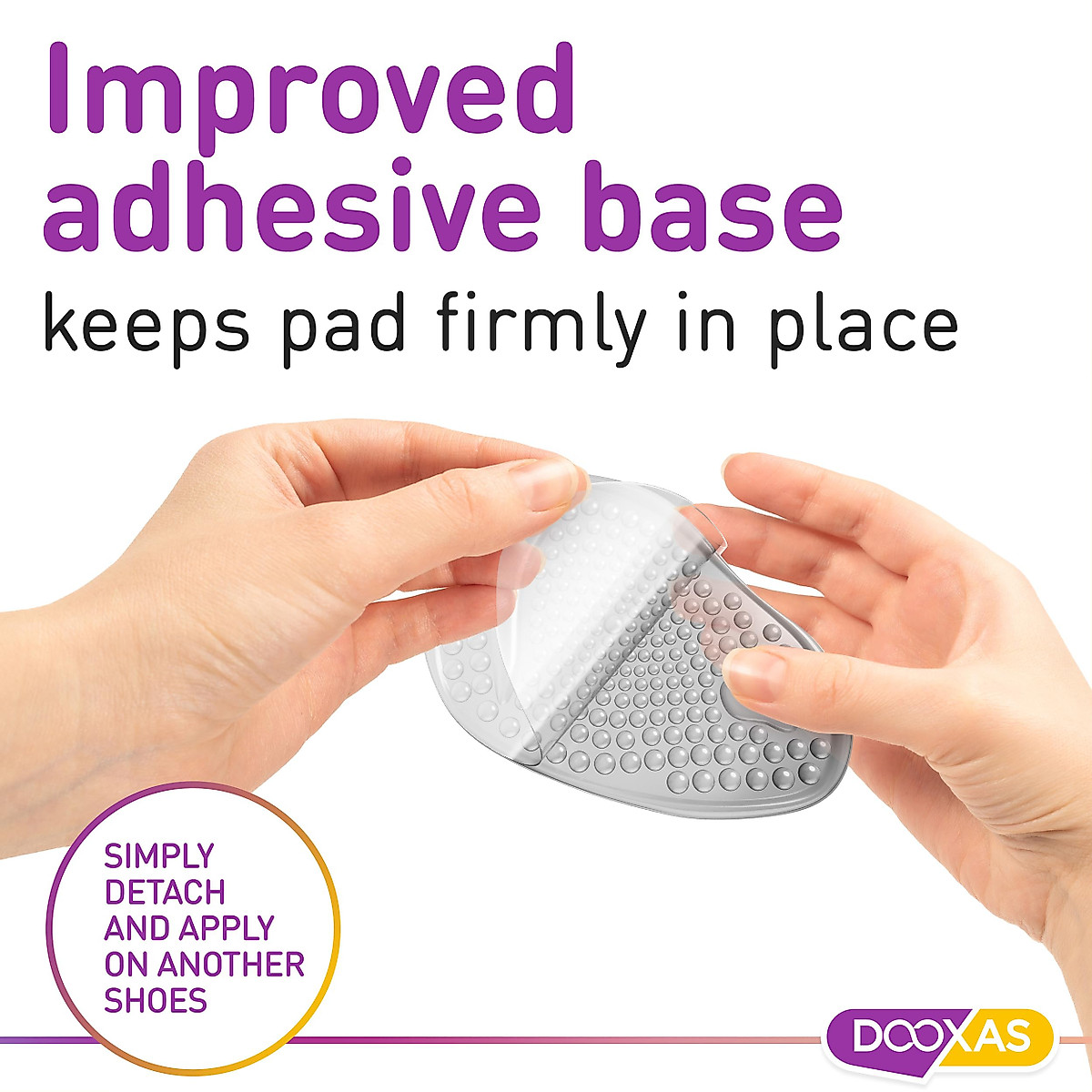 High Heel Comfort Pads | Metatarsal Pads Women - 4 Ball of Foot Cushions for Heels. Pain Relief Ball of Foot Cushions for Any High Heels - High Heel Inserts for Women - Heel Pads for High Heels