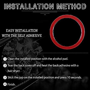 CARFIB Car Interior Bling Accessories for Lexus NX NX200 NX300 F Sport AWD FWD Clock Ring Time Decals Stickers Covers Cap Parts Decoration Trim Men Women Zinc Alloy Crystal Sparkly Cute Silver