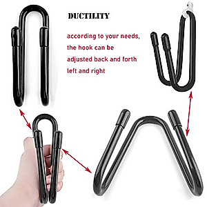 ZSHJGJR Bow Display Wall Hanger Wall Mount Archery Bow Holder Hook Storage Bow Rack for Recurve Bow Traditional Bow Longbow (no Bow) (1)