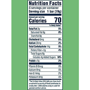 Gerber Organic Grain & Grow Toddler Bars, Banana Mango Pineapple, Soft Baked Grain Bars Toddler Snack, 8 Individually Wrapped Bars/Box (Pack of 2 Boxes)