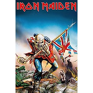 POSTER STOP ONLINE Iron Maiden - Music Poster (Trooper) (Size 24" x 36")