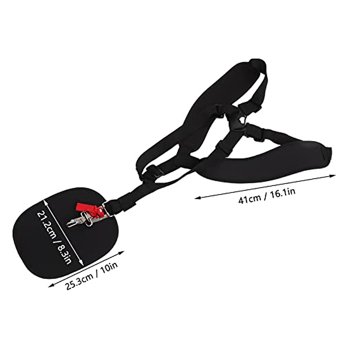 Zerodis Trimmer Shoulder Strap, Lightweight Lawn Mower Strap Good Heat Dissipation for Garden Power Tools