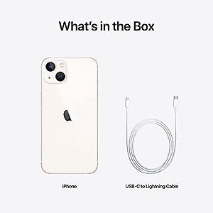 Apple iPhone 13 (512GB, Starlight) [Locked] + Carrier Subscription