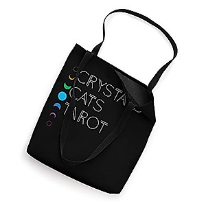 Witchy Bohemian Boho Crystals Cats Tarot Witch Tote Bag