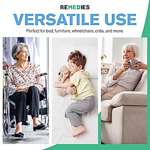 Remedies - Disposable Bed Pads 23" x 36" - 50 Count - Large Bed Pads for Incontinence - Seniors, Adults & Kids Chucks Pads - Adult Absorbent Incontinence Disposable Underpads for Beds & Furniture