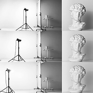 AMBITFUL Scrim Photography Studio Solutions Diffusion 145cm x 200cm / 57in x 78.7in Sun Scrim - Collapsible Frame Diffusion Reflector Kit (1PCS) (Translucent/White)