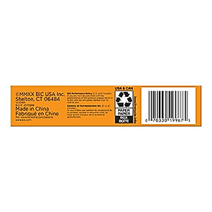 BIC Glide Exact Retractable Ball Point Pen, Fine Point (0.7 mm), Black, Precise Lines For Clean Writing, 12-Count