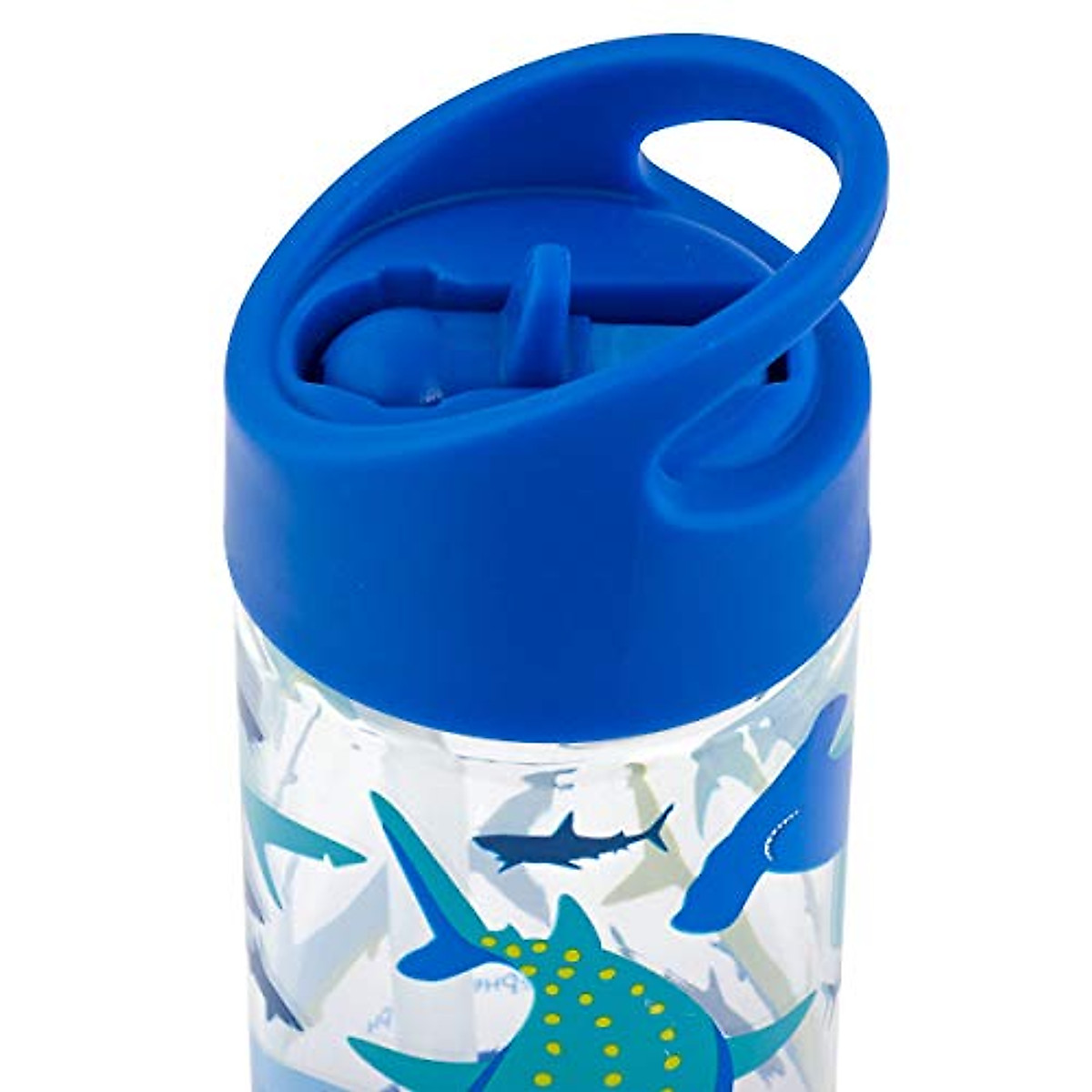 Stephen Joseph Flip Top Bottle, One Size (Pack of 1), SHARK