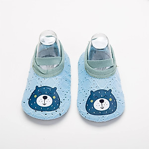 Toddler Girl Winter Sneakers Animal Kids Boys Socks Barefoot Shoes Socks Non Slip Toddler Size 5 Shoes Boys Light Blue